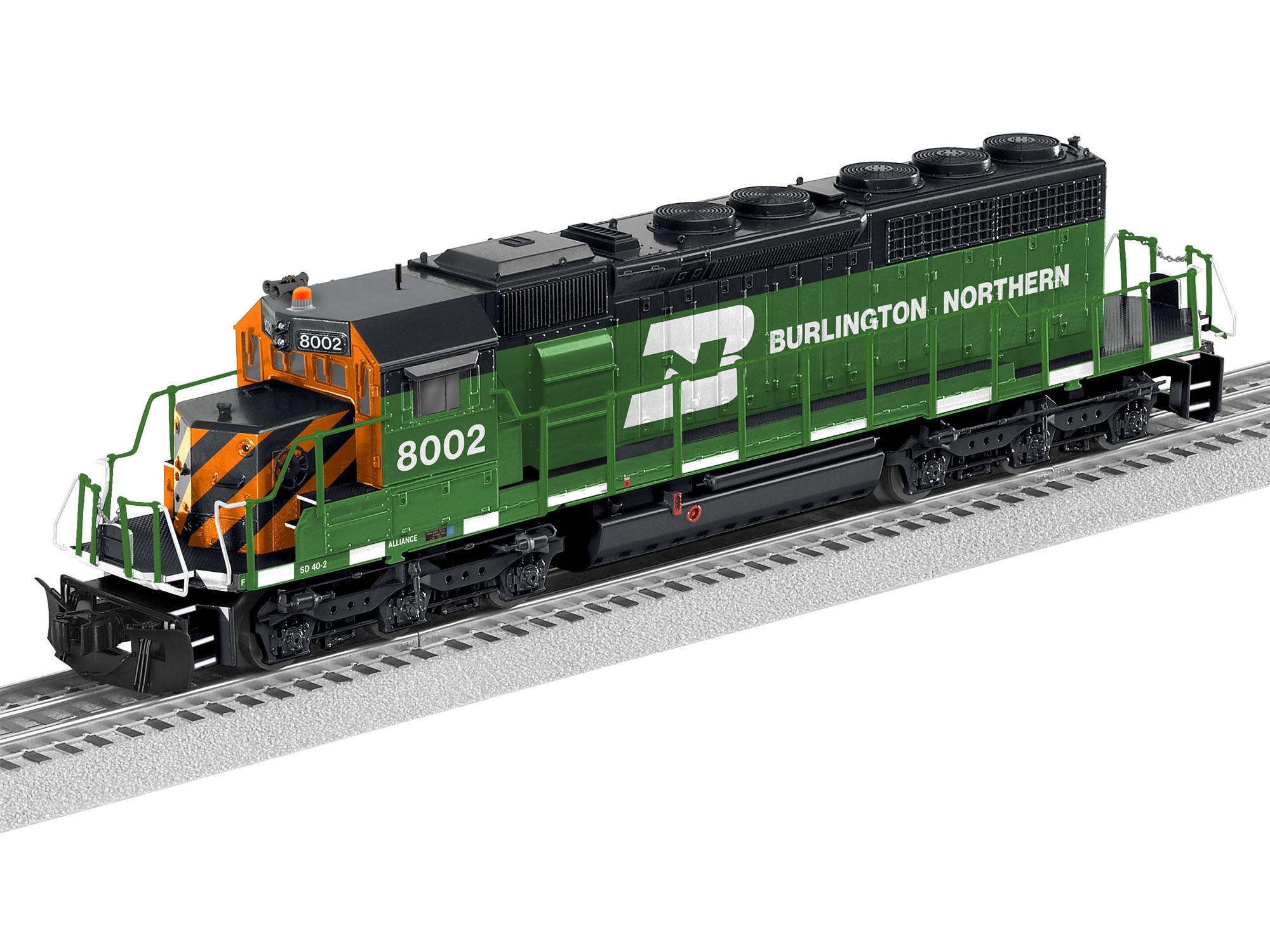 Burlington Northern Non-Powered SD40-2 #8002